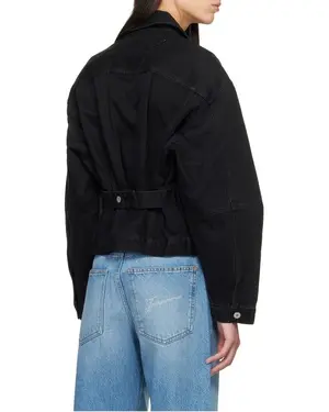 Jacquemus La Veste De Nîmes Drop Shoulder Denim Jacket