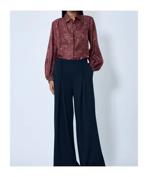 Max Mara Long Sleeve Printed Shirt