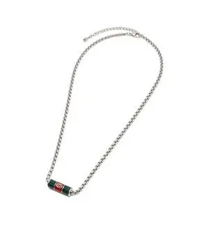 Gucci Enamel Necklaces