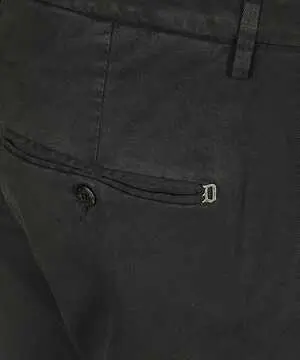 DONDUP Belt-loop Casual Pants With Multiple Pockets - Black