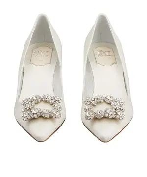 ROGER VIVIER Crystal Buckle High Heels