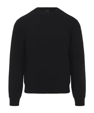 Moncler Crewneck Knit Sweater With Long Sleeves