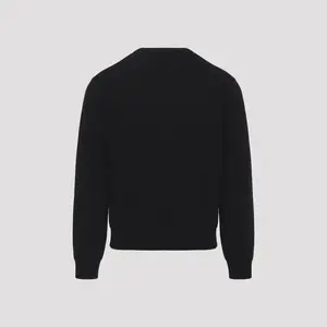 Moncler Crewneck Knit Sweater With Long Sleeves