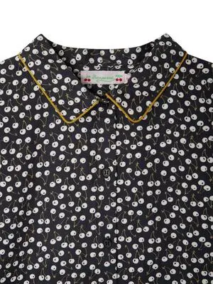 Bonpoint Jacinthe" Cherry Print Blouse - Black