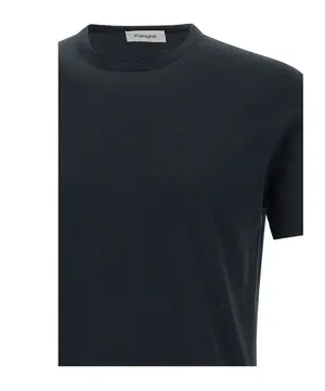 KANGRA Short Sleeve Crew Neck T-shirt - Black