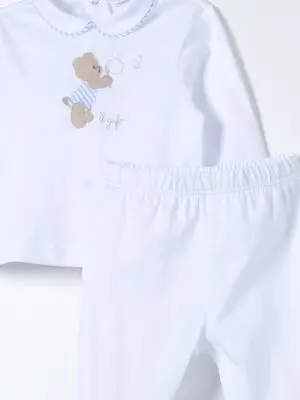 IL GUFO Long-sleeved Blouse And Trousers Set