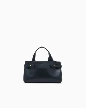 Emporio Armani Knot Detail Handle Tote Bag - Black