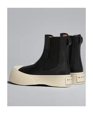 Marni Slip-on Round-toe Ankle Boots