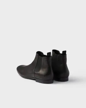 Prada Slip-on Chelsea Boots - Black