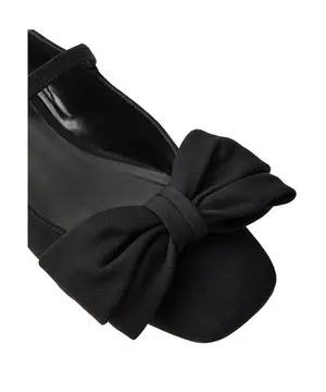 Valentino Garavani Bow Detail Ballerinas - Black