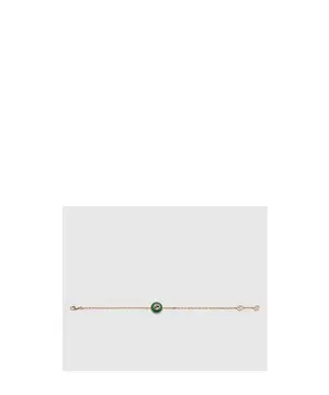 Gucci 18k Gold Interlocking G Chain Bracelet
