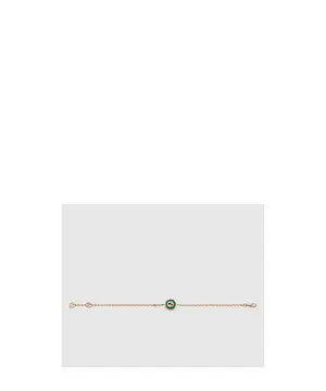 Gucci 18k Gold Interlocking G Chain Bracelet