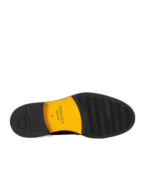 DOUCAL'S Round Toe Lace-up Derby Shoes