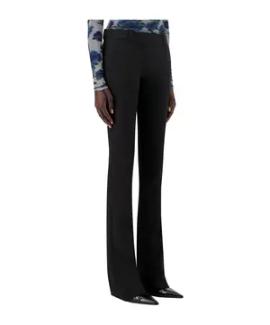 Coperni Rear-pocket Flared Trousers - Black