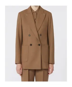Max Mara Double-breasted Cashmere Jacket