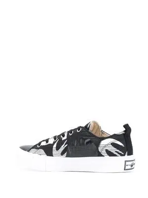Alexander McQueen Swallow Print Low-top Sneakers