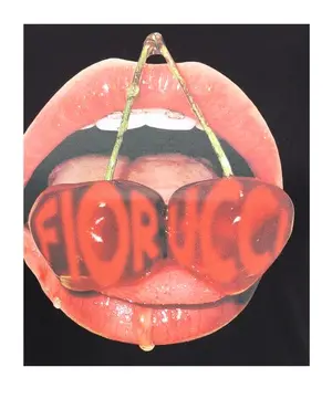 Fiorucci Graphic Print Short Sleeve Top