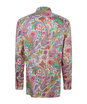 Etro Paisley-print Long-sleeve Shirt