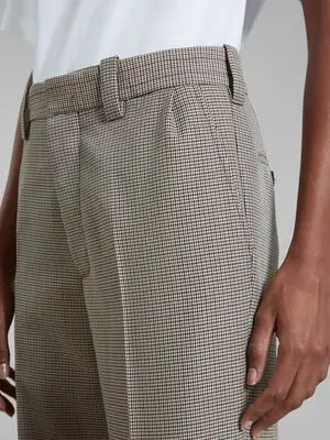 Marni Houndstooth Checked Trousers