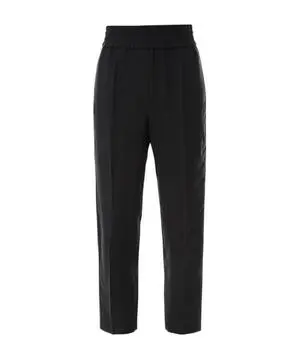 Brunello Cucinelli Fluid Twill Baggy Pull-on Trousers - Black