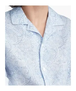 Brunello Cucinelli Long-sleeved Curved Hem Shirt