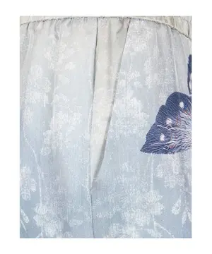 PIERRE-LOUIS MASCIA Printed Wide Leg Pants