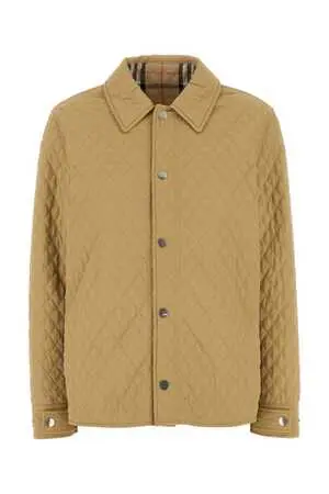 Burberry Quilted Reversible Jacket With Plaid