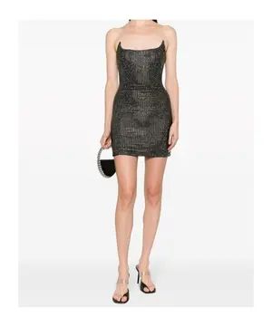 Giuseppe Di Morabito Off-shoulder Embellished Mini Dress