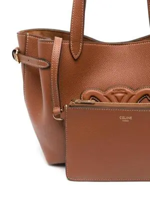 Celine Mini Cabas Anais Cuir Triomphe Grained Calfskin - Tan