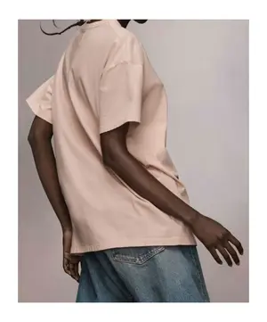 MAISON MARGIELA Embroidered Crewneck T-shirt - Pink