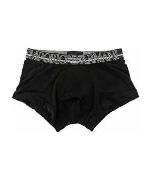 Emporio Armani Logo Underwear Black