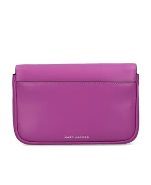 Marc Jacobs The J Marc Soft Shoulder Bag - Pink