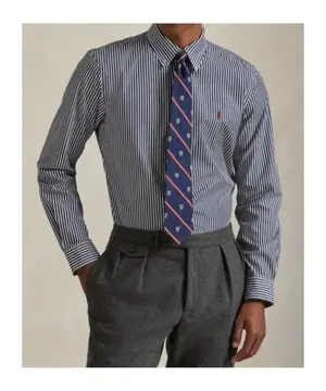 Polo Ralph Lauren Striped Button-down Shirt - Black