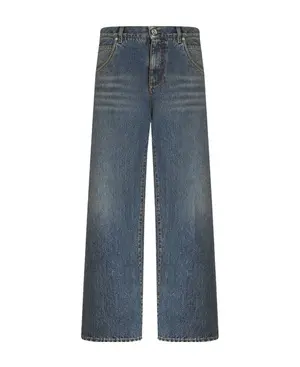 Etro Wide Leg Jeans For Men