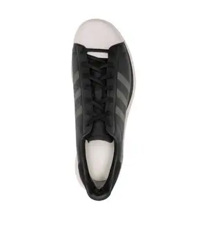 Y3 Gendo Superstar Lace-up Sneakers - Black