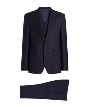Dolce & Gabbana Dolce Gabbana Single-breasted Tailored Suit - Black