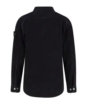 Stone Island Snap-button Patch Shirt