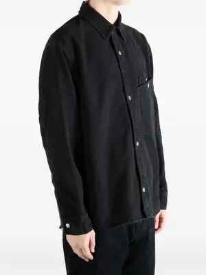 Stone Island Snap-button Patch Shirt