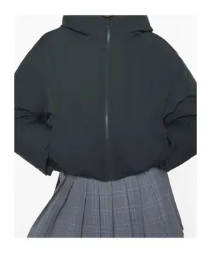 Maison Kitsuné Hooded Zip-up Puffer Jacket