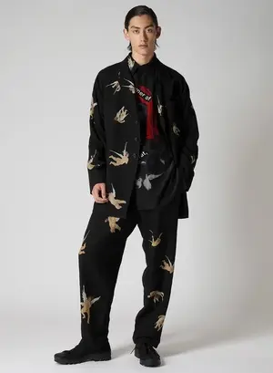 Yohji Yamamoto Angel Pattern Casual Jacket