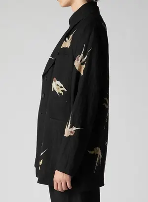 Yohji Yamamoto Angel Pattern Casual Jacket
