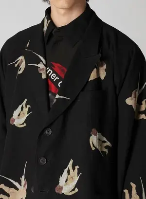 Yohji Yamamoto Angel Pattern Casual Jacket