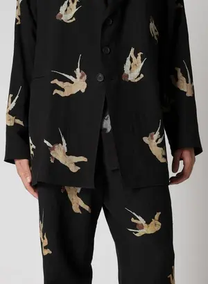 Yohji Yamamoto Angel Pattern Casual Jacket