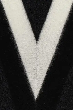 Saint Laurent And Natural Wool Turtleneck Long-sleeved Jumper