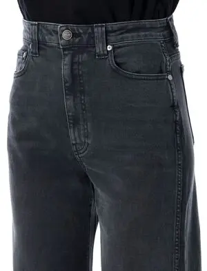 Khaite Dane" High-waisted Wide-leg Jeans