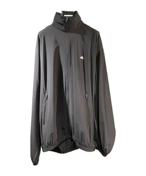 Balenciaga Activewear Logo Printed Windbreaker Jacket