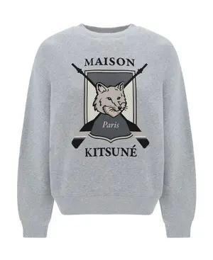 Maison Kitsune Printed Sweatshirts Hoodies For Women