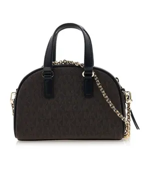 Michael Kors Logo Shoulder Bag - Black