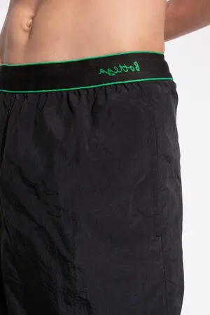 Bottega Veneta Logo Waistband Swimming Trunks
