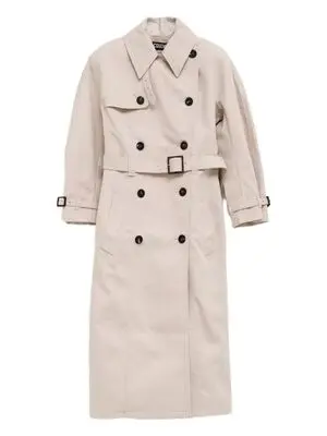 Jacquemus Citta Trench Coat - Nude